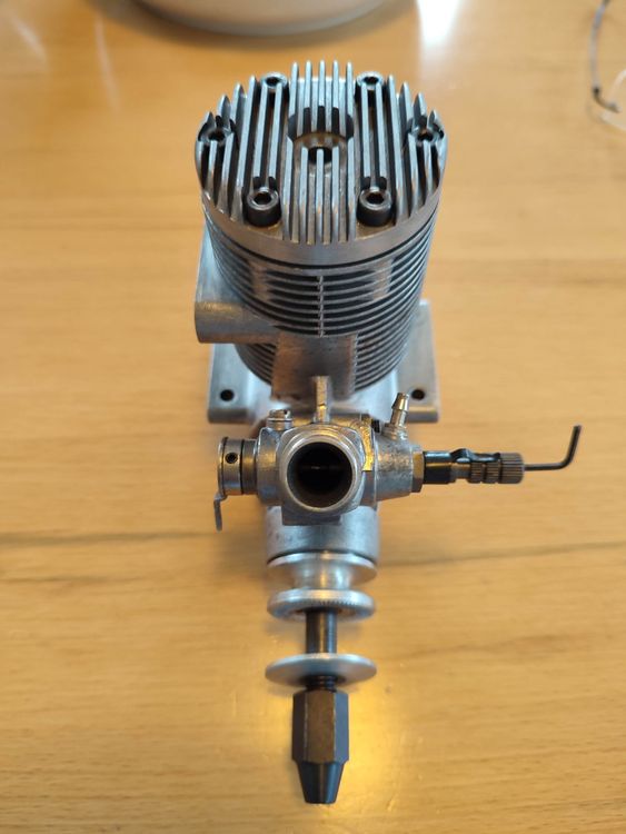 Modellmotor Webra 91 15ccm 2 Takter Kraftpaket super Zustand (Usato) a ...