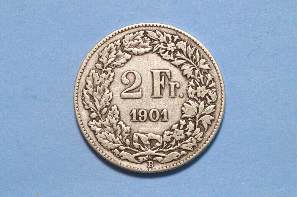 2 Franken 1901 (Gebraucht) in Oberglatt ZH für CHF 55 – mit Lieferung auf Ricardo kaufen