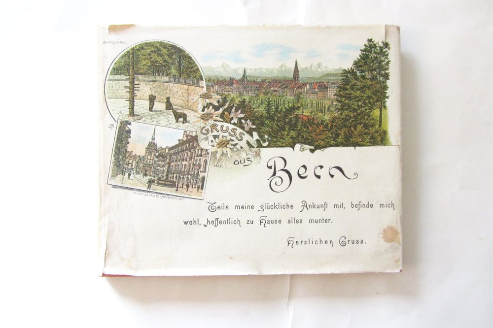Fotobuch "Gruss aus Bern". So sah Bern rund um ca. 1900 aus | Kaufen auf Ricardo
