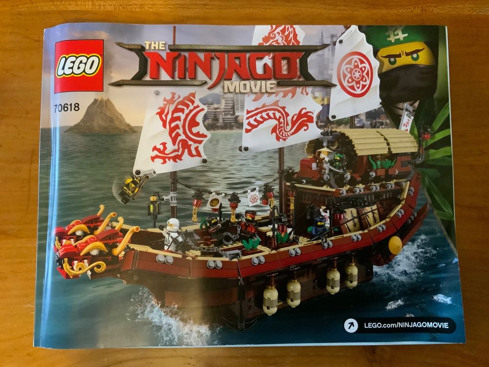 Lego 70618 Ninjago City Flugsegler Destiny´s Bounty (Neu (gemäss ...