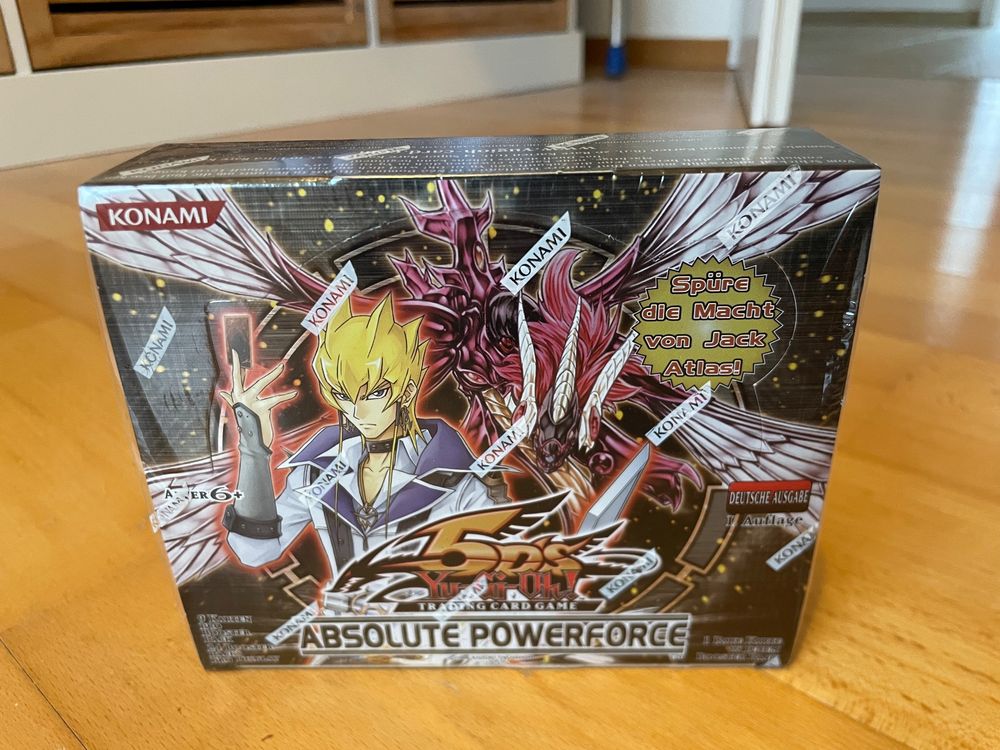 YoGiOh Sealed Display ABSOLUTE POWERFORCE (Neu und originalverpackt) in ...
