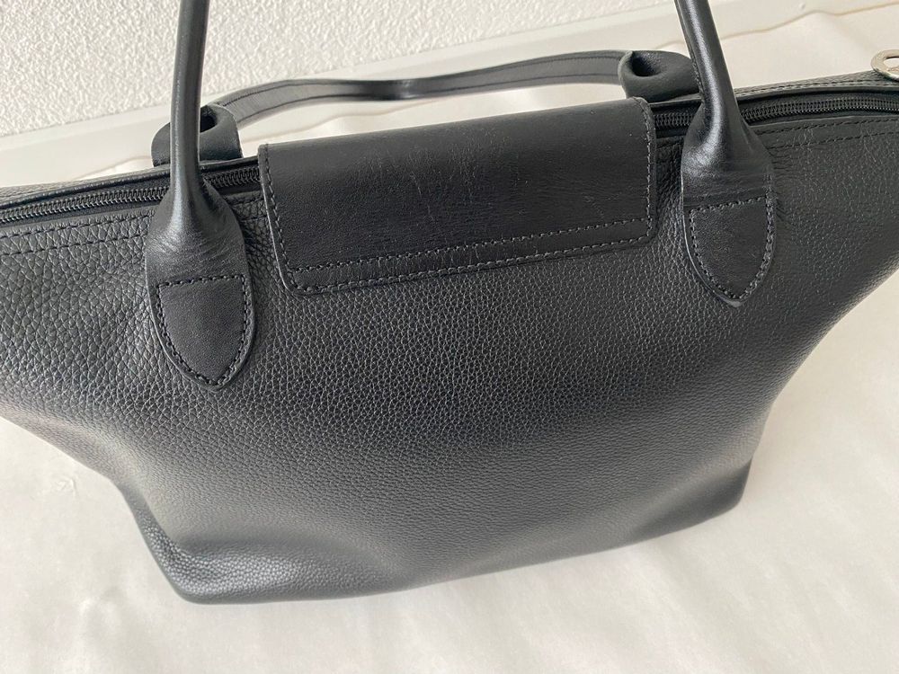 LONGCHAMP LE PLIAGE schwarz aus Leder (ORIGINAL) (Gebraucht) in Oberwil BL für CHF 150 – mit ...