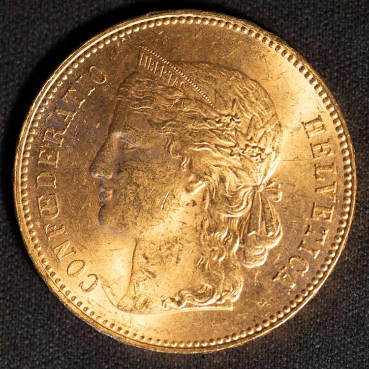 Goldvreneli: 20 Fr. (Helvetia) 1895 - RAR | Kaufen auf Ricardo