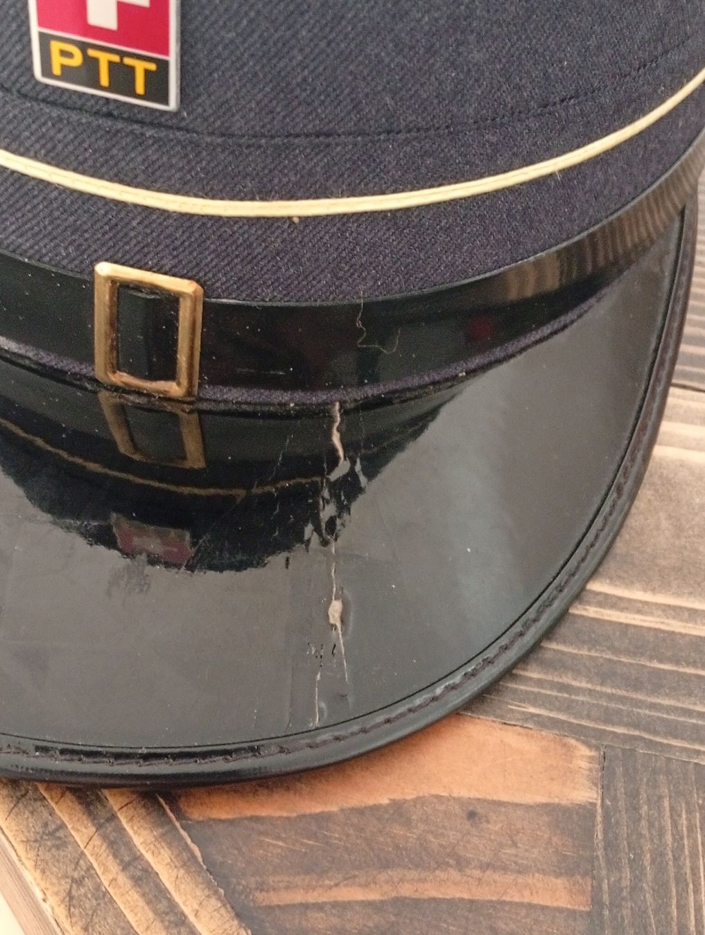 Original PTT Mütze, Grösse 54, gebraucht mit Gebrauchsspuren (Gebraucht ...