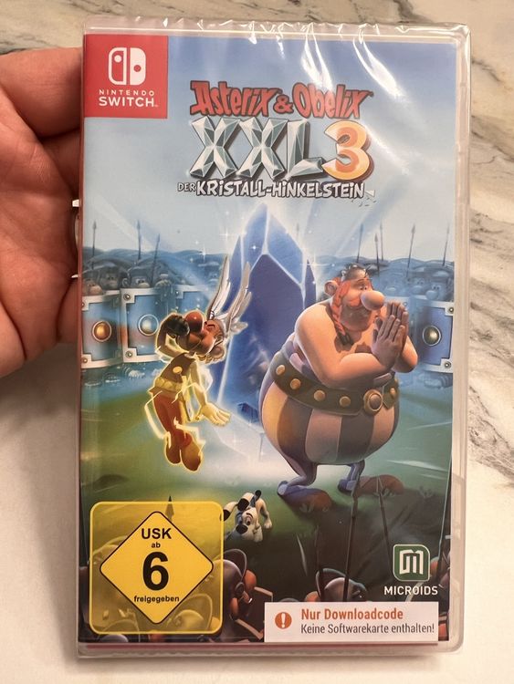 Asterix & Obelix XXL 3 Kristall Hinkelstein Nintendo Switch (Neu und ...