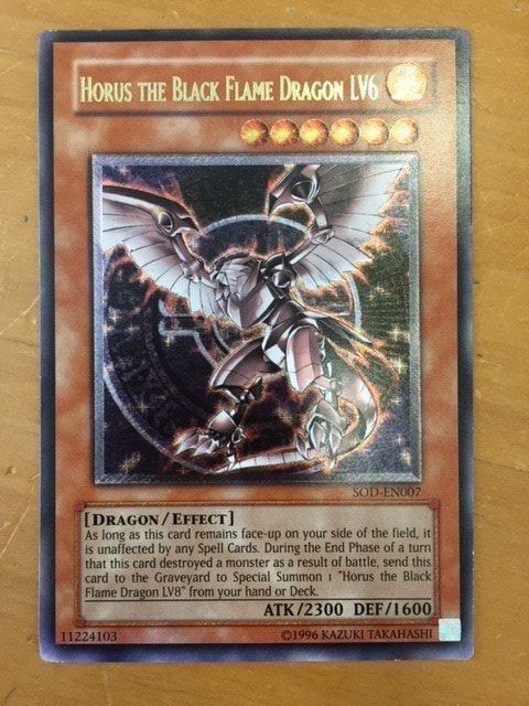 Yu-Gi-Oh Horus The Black Flame Dragon | Kaufen auf Ricardo