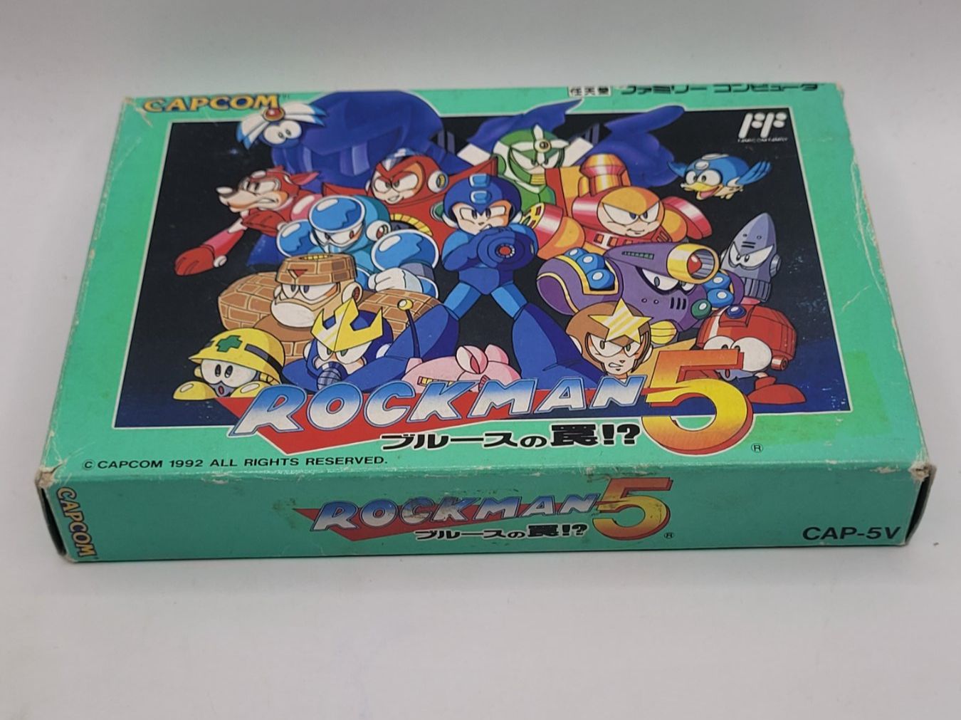 Rockman 5 / Megaman 5 Famicom / NES OVP Complete Japan (Gebraucht) in ...