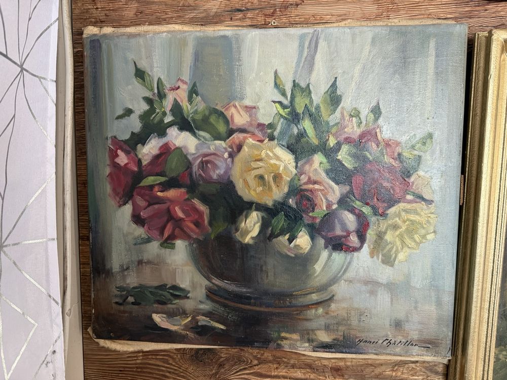 Tableau Henri Chatillon BouquetSigné (D'occasion) à La Chaux-de-Fonds ...