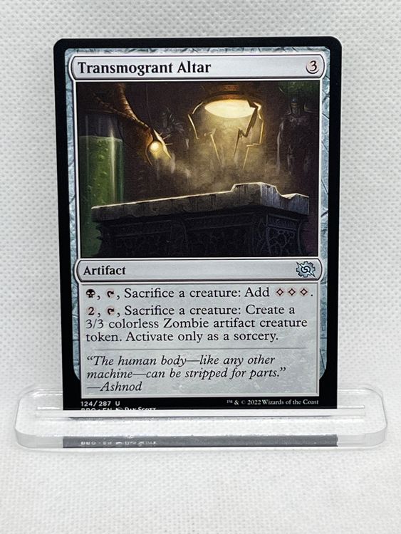 Magic Karte Transmogrant Altar BRO Englisch NM (Gebraucht) in Hinterkappelen für CHF 0.2 – mit ...