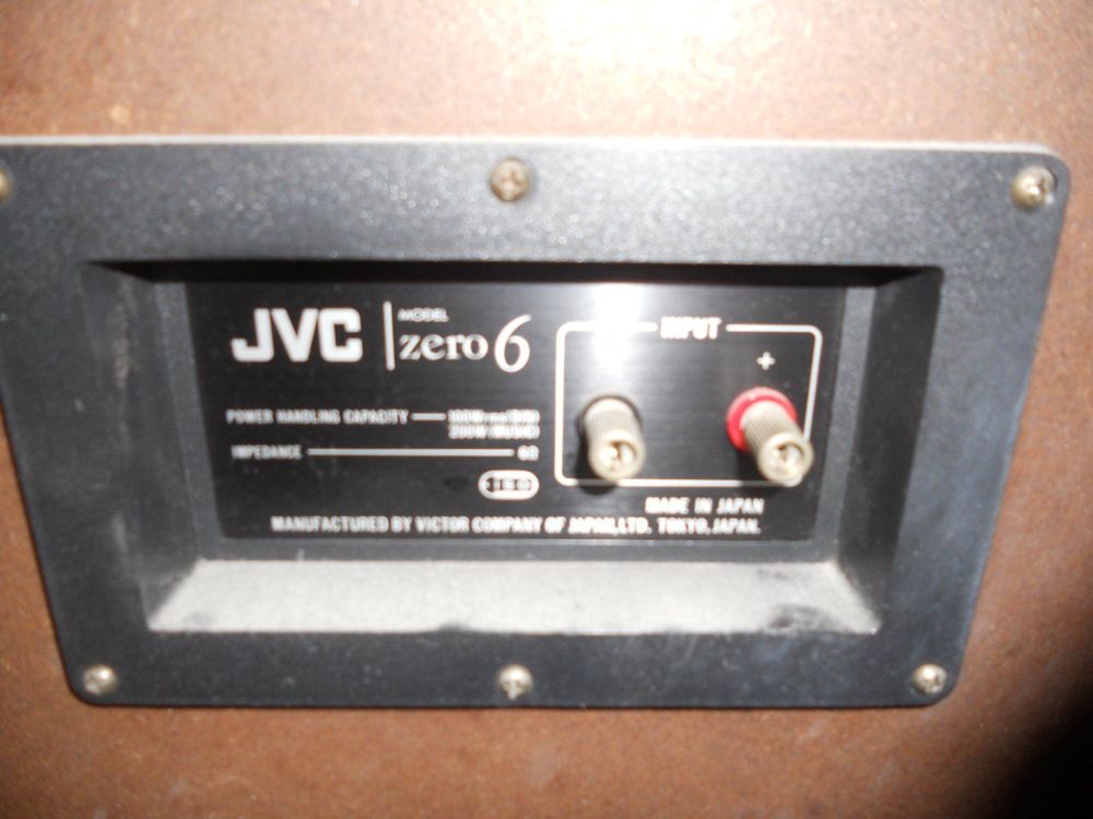 Lautsprecher JVC Zero 6 (Defekt) in Bern für CHF 120 – mit Lieferung ...