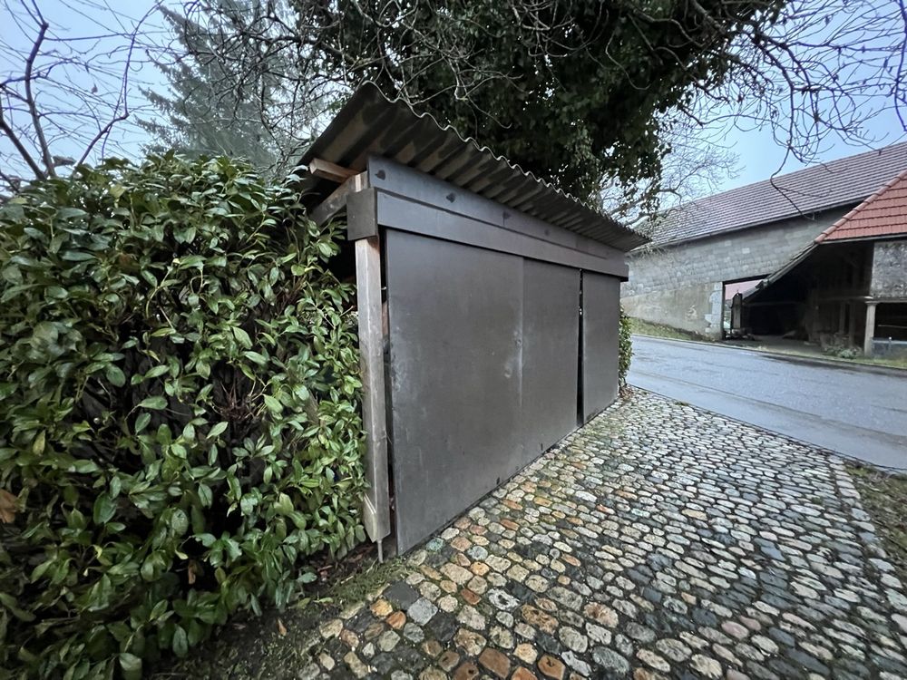 Holz Unterstand mit Schiebetüren (Gebraucht) in Schnottwil für CHF 500 ...