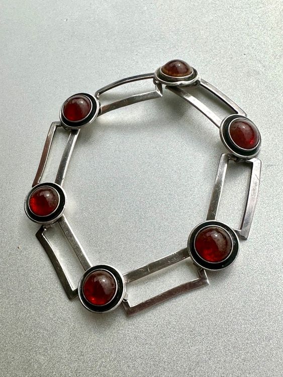 Vintage 925Silber Bernstein Armband, Nils Eric From, Denmark (Gebraucht ...
