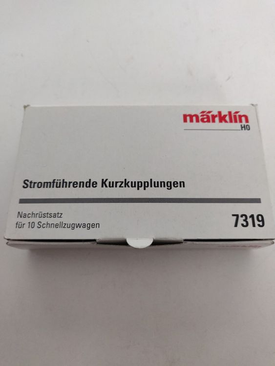 Märklin 7319 Stromführende Kurzkupplungen (Neu (gemäss Beschreibung ...