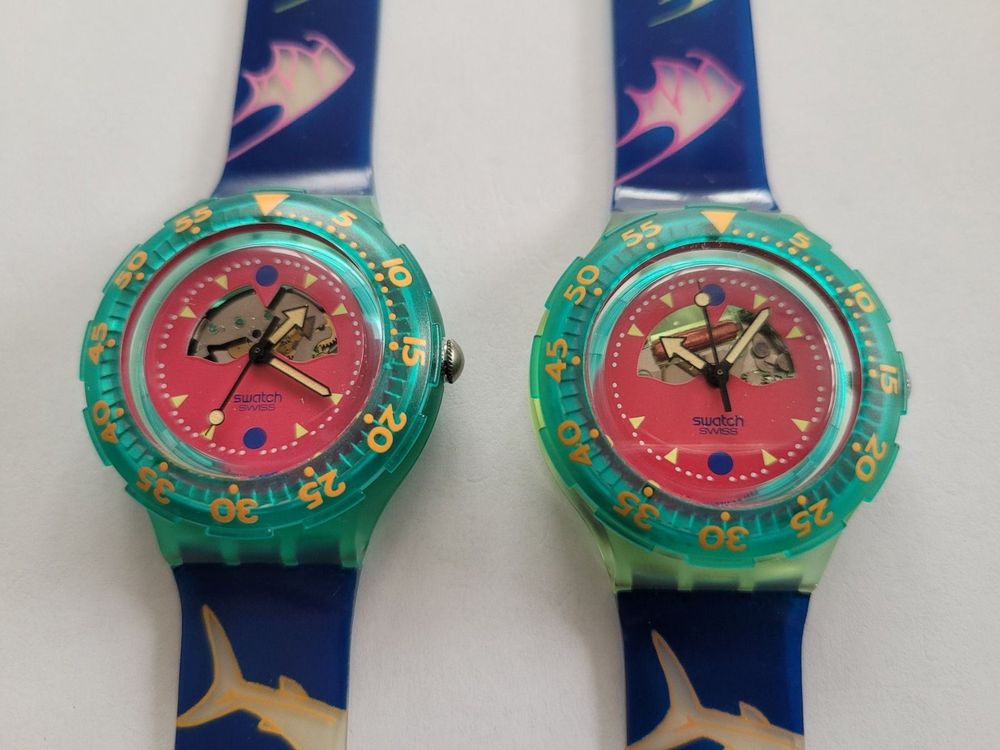 2 Stk. Swatch Scuba Happy Fish (Neu und originalverpackt) in Aegerten ...