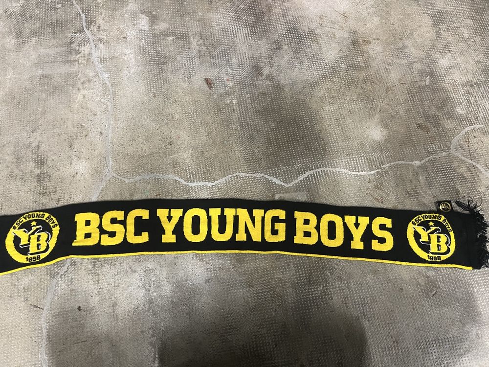 YB Fanschal BSC Young Boys Bern, Top Zustand (Gebraucht) in Murten für ...