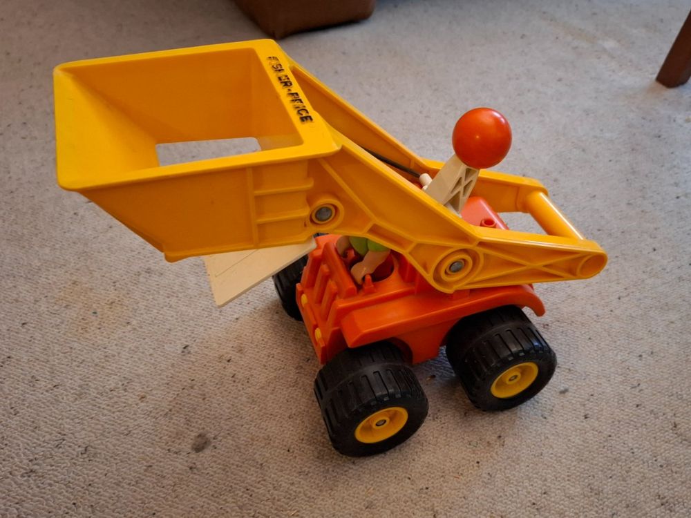 5 Fisher-Price Baufahrzeuge Konvolut mit Bauarbeitern! (Gebraucht) in ...