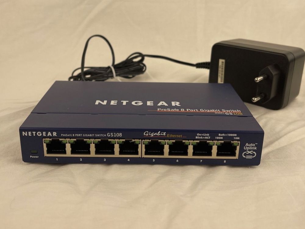 Netgear GS108 v2 Switch unmanaged | Kaufen auf Ricardo