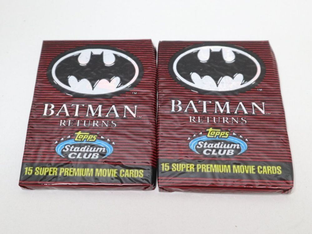 2x Booster Pack 1991 Batman Returns Premium Trading Cards | Kaufen auf ...