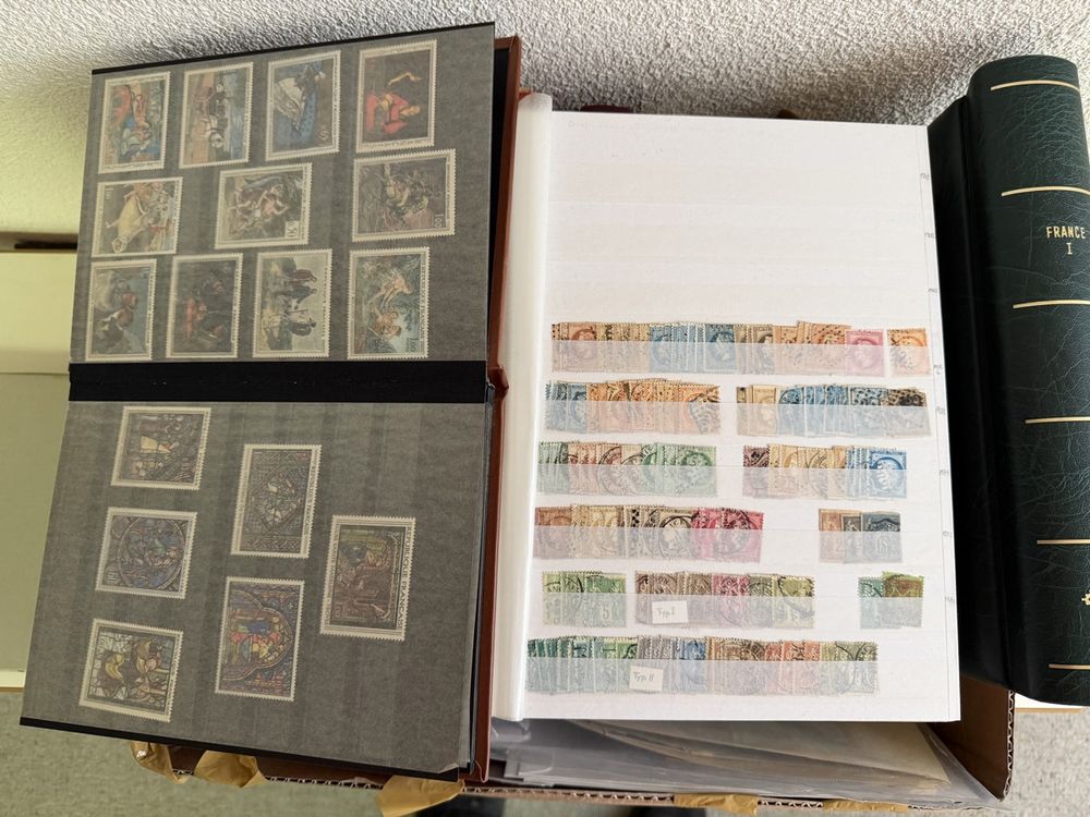 Frankreich Sammlung ab Uralt in 16 Album (Gebraucht) in Murgenthal für ...