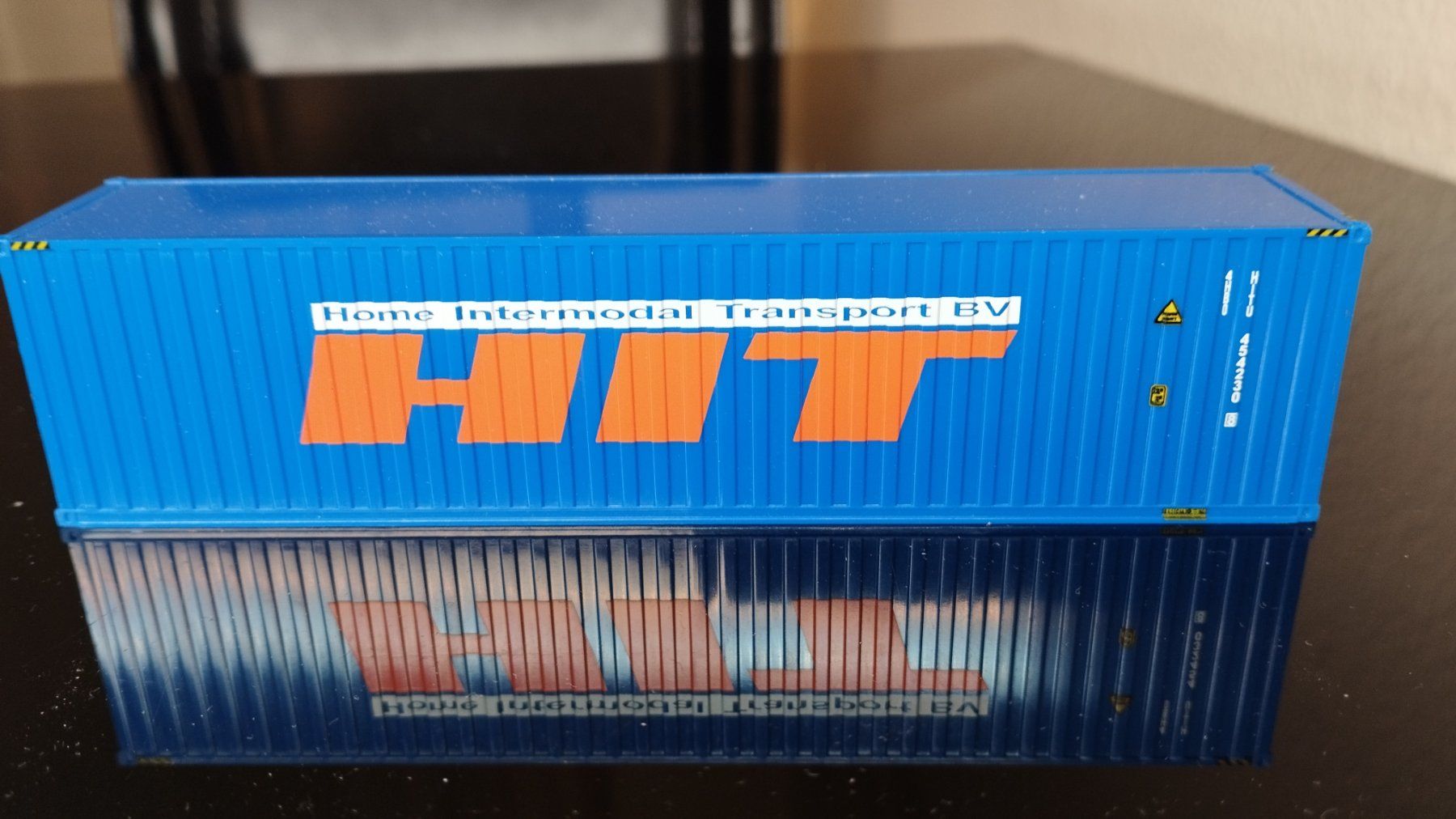 2 40' Container Evergreen & HIT, Spur H0, Top Zustand! (Gebraucht) in ...