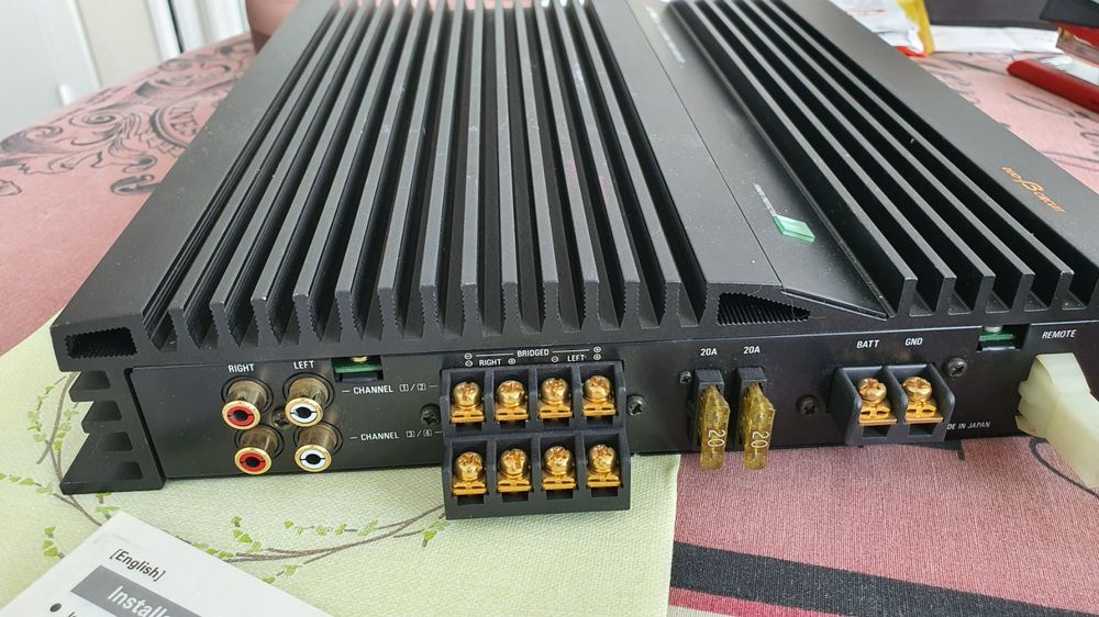 Alpine Autoradio mit Tape, 6-fach CD Wechsler und Endstufe (Gebraucht ...