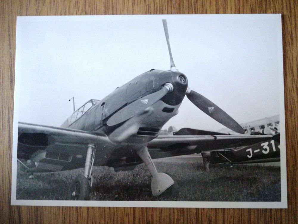 Foto Messerschmitt Me-109 E, Schweizer Luftwaffe | Kaufen auf Ricardo
