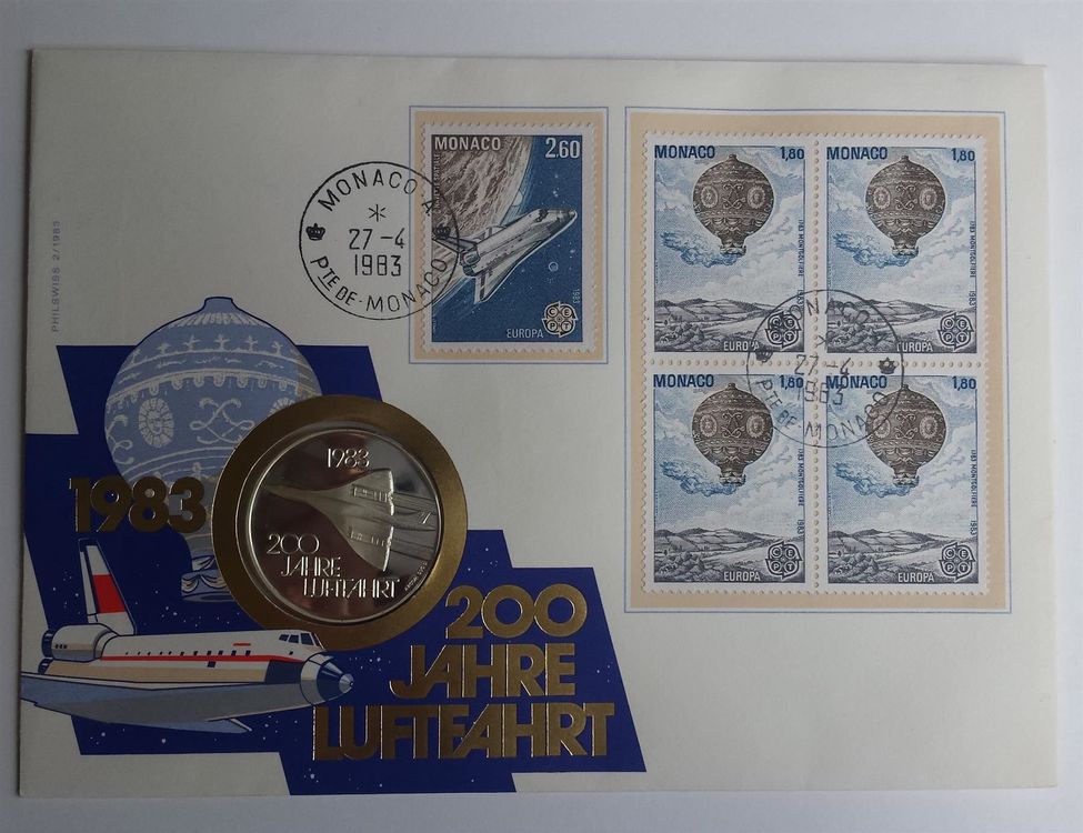 Numisbrief 200 Jahre Luftfahrt (Neu und originalverpackt) in Luzern für CHF 17.5 – mit Lieferung ...