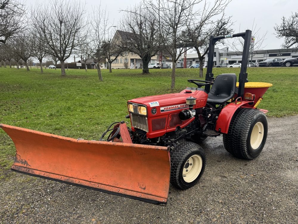 Traktor Yanmar YM 186 D 4x4 Diesel für den Winterdienst (Gebraucht) in ...