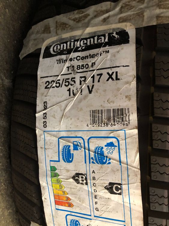 Winterreifen Continental 225/55R17 101V | Kaufen auf Ricardo