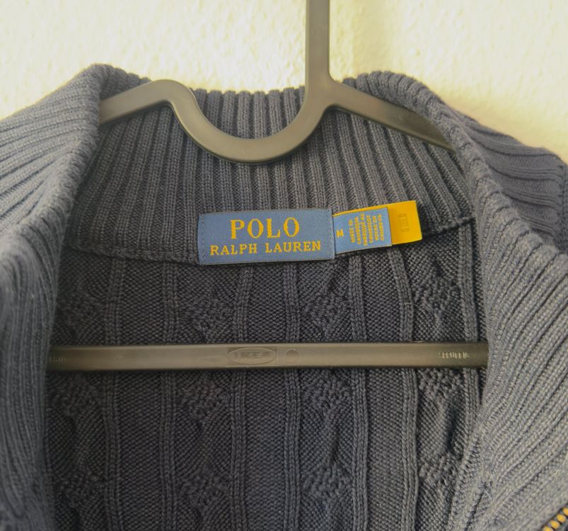 Polo Ralph Lauren Quarter Zip Sweater Navy Blue (Gebraucht) in Horgen ...