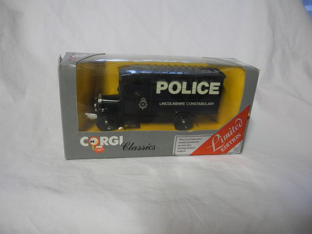 CORGI TOYS NR. 910 C 867C THORNYCROFT POLICE 1:43 MIB (Neu und ...