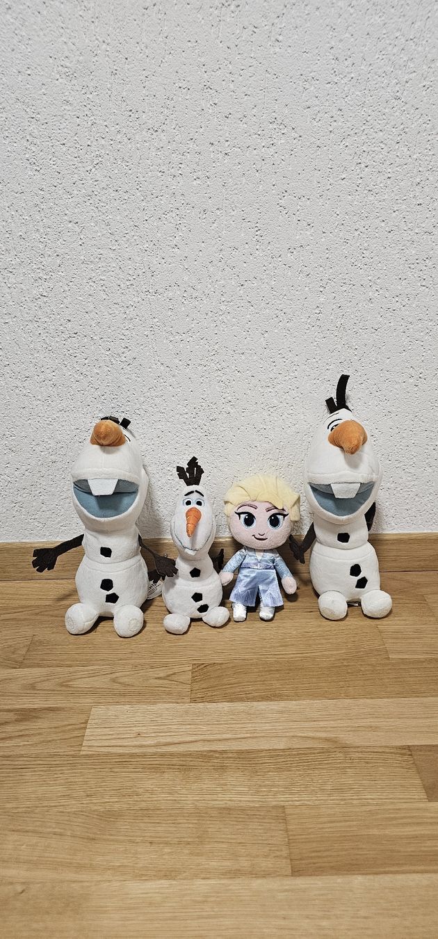 ️ Frozen – Olaf & Elsa Set (4-teilig) | 3x Olaf + 1x Elsa (Gebraucht ...