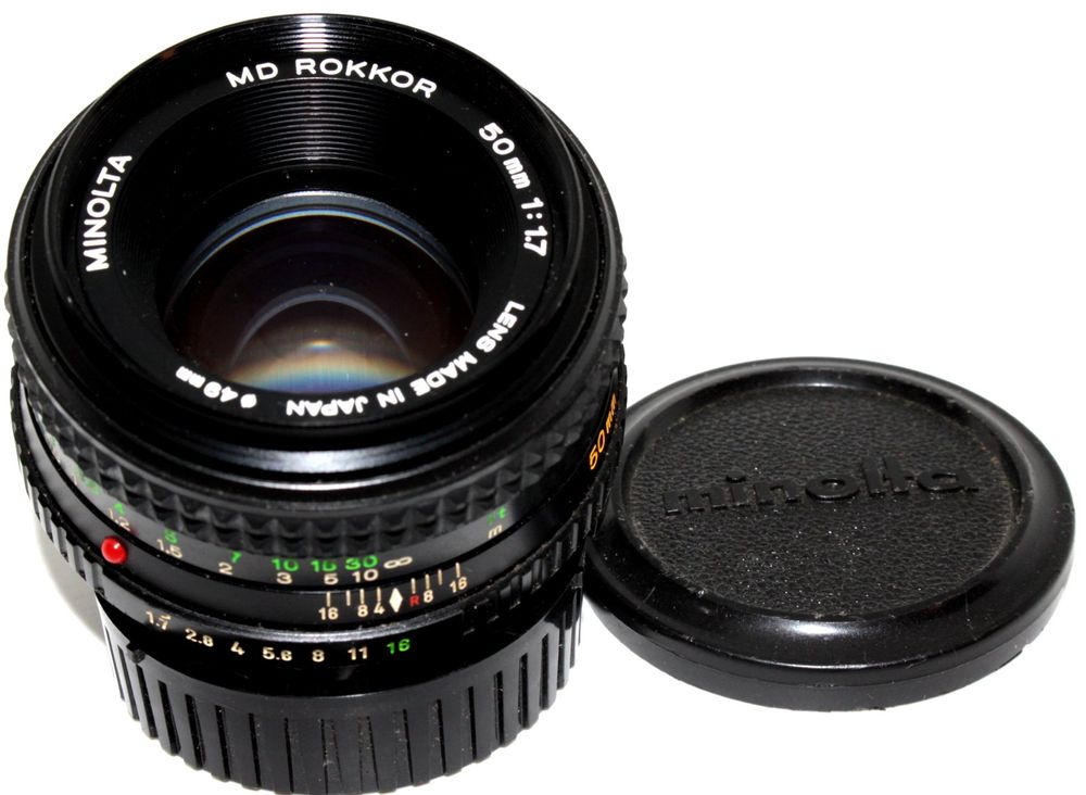 MINOLTA MD ROKKOR 1.7 / 50 mm (Gebraucht) in Allschwil für CHF 35 – mit ...