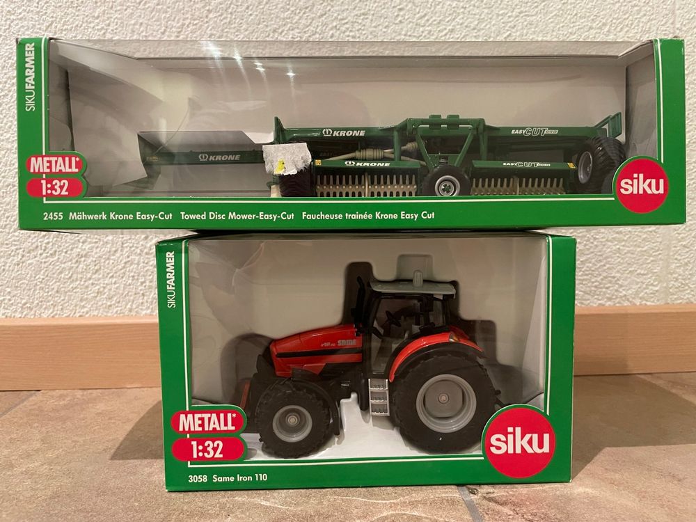 SIKU Same Iron 110 mit Krone Mähwerk | Kaufen auf Ricardo