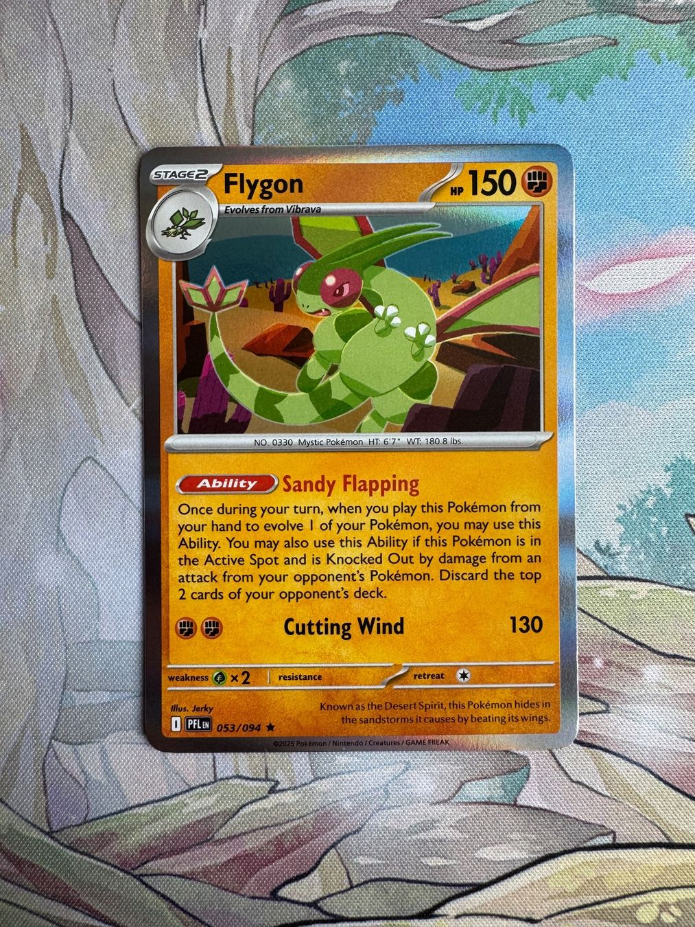 Pokémon TCG – Flygon Holo (PFL053) Phantasmal Flames (Neu (gemäss ...