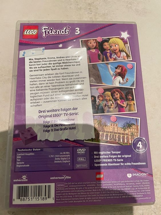 Lego Friends DVD 3 | Kaufen auf Ricardo