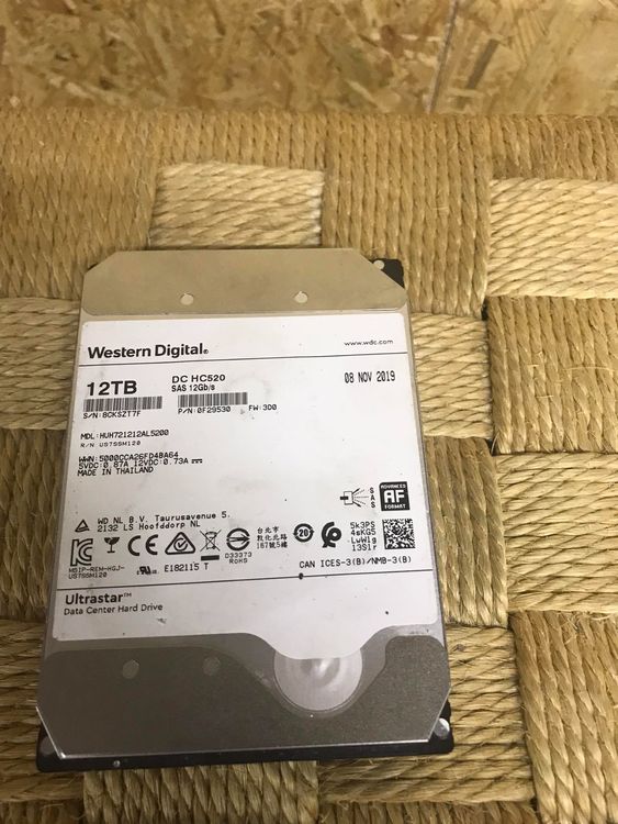 WD 12TB HDD (Gebraucht) in Pratteln für CHF 81 – mit Lieferung auf ...