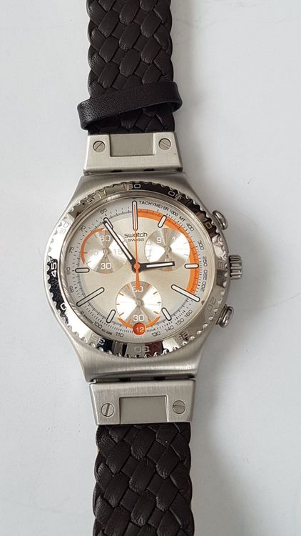 SWATCH IRONY YCS 492 Style Icon,Tachymeter Schnäppli ab 1.- | Kaufen ...