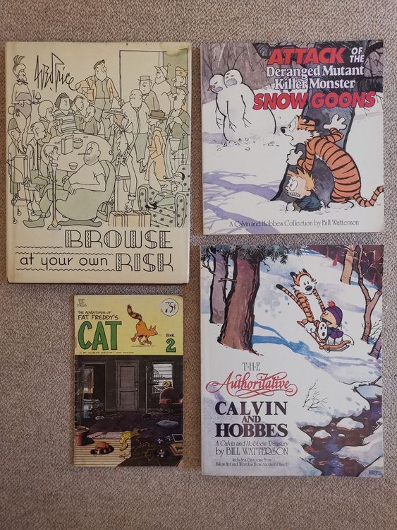 English Comic Books / Calvin and Hobbes / Fat Freddy's Cat | Kaufen auf ...