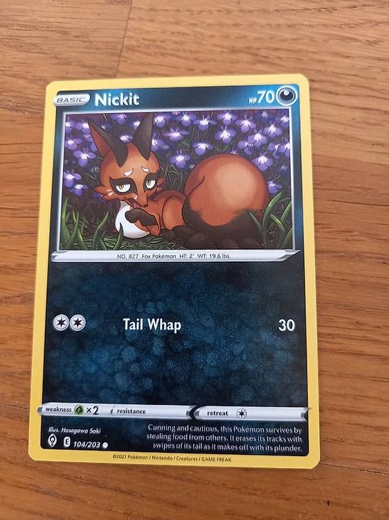 Pokemon Nickit (Gebraucht) in Ruggell für CHF 1 – nur Abholung auf ...