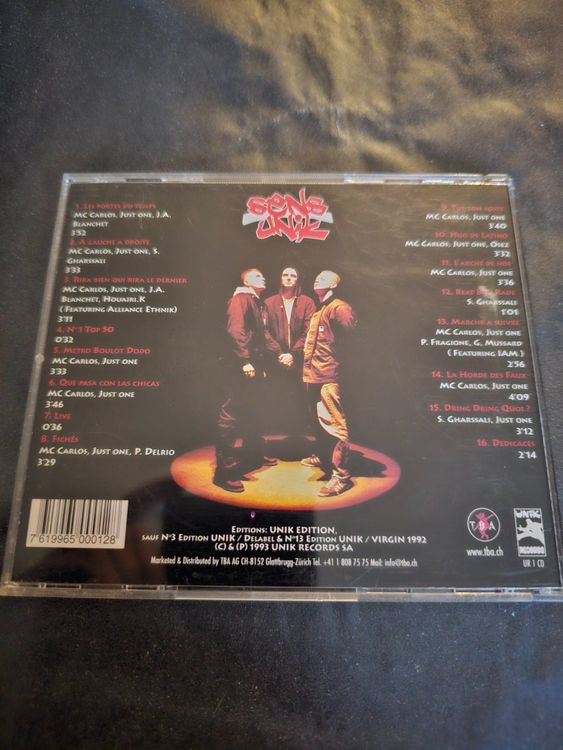 CD - Sens Unik – Les Portes Du Temps (SCHWEIZ, 1992) (Gebraucht) in ...