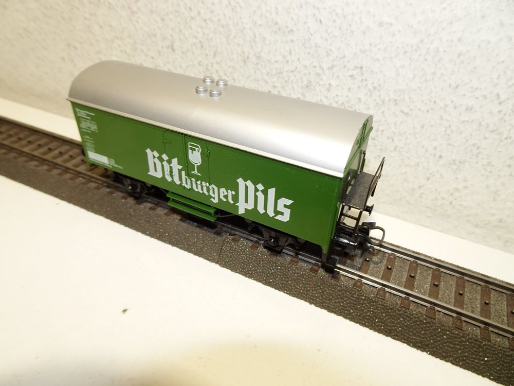 Märklin Güterwagen DB 800-2 Bitburger Pils HO (1) (Gebraucht) in Luzern ...