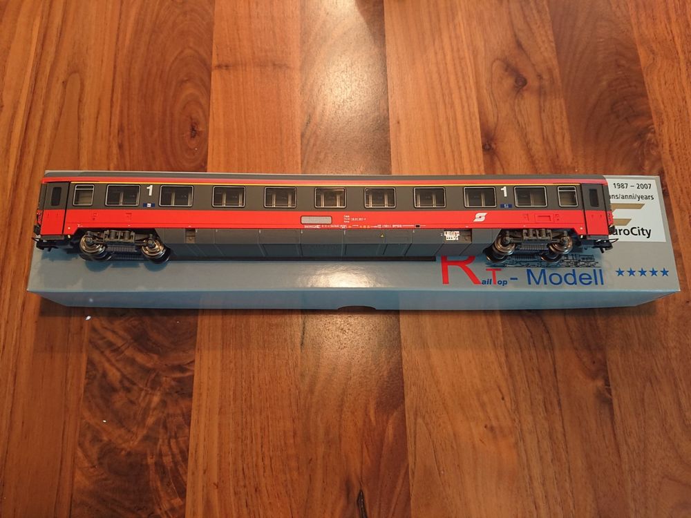 RailTop-Modell H0 32103 / ÖBB Eurofima 1. Klasse Amz | Acheter sur Ricardo