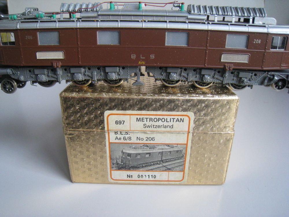 Metrop BLS Ae 6/8 206 moderne Schrift, 697 (Gebraucht) in Buchs ZH für ...