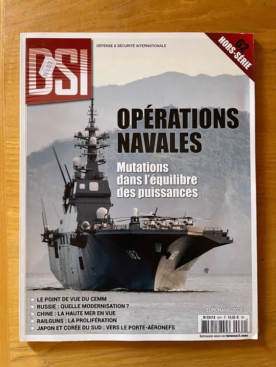revue (armée) Militaire DSI Opérations Navales | Acheter sur Ricardo