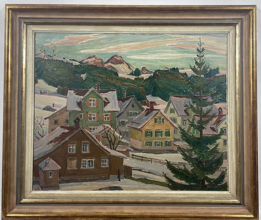 Bruno Kirchgraber (1900–1983) grosses Gemälde (Gebraucht) in Root für CHF 315 – mit Lieferung ...