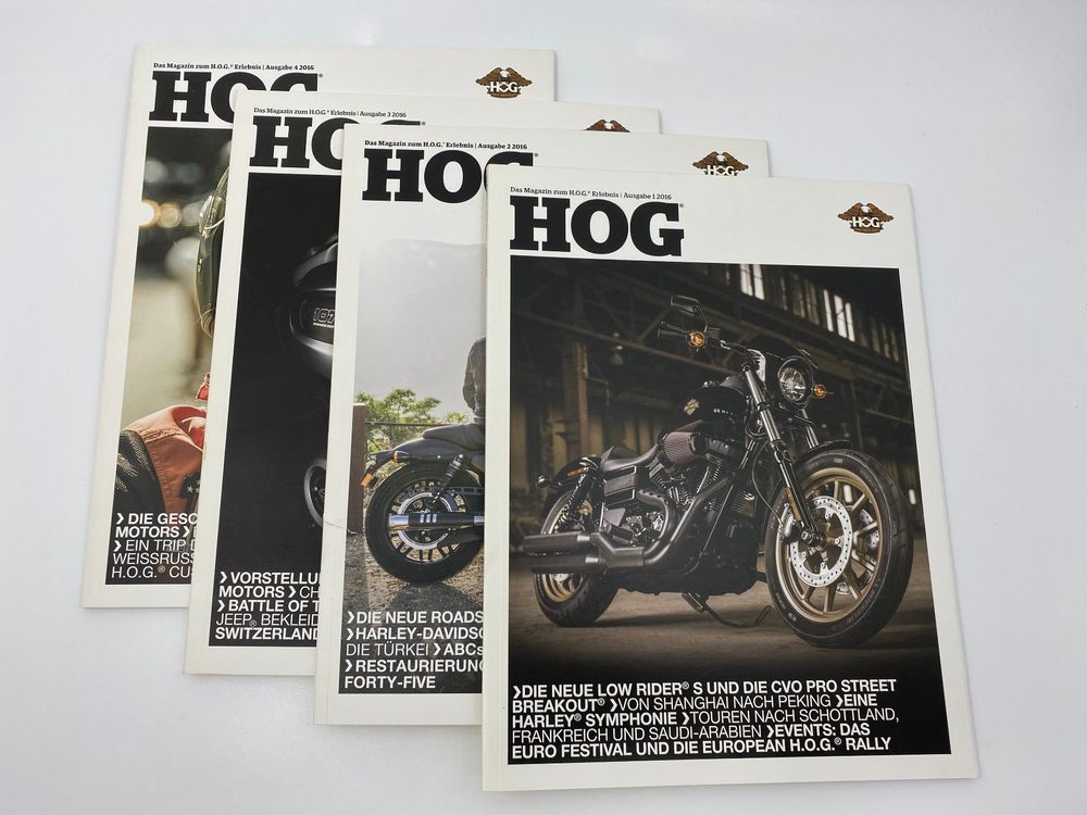 Harley Owners Group HOG Magazine 2016 (Gebraucht) in Langwiesen für CHF ...