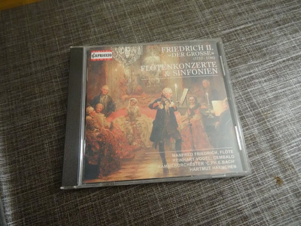 Friedrich II 2 Der Grosse - Flötenkonzerte & Sinfonien CD (Gebraucht ...