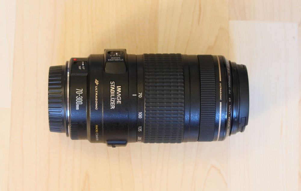 Canon EF 70-300mm f4-5.6 IS USM (D'occasion) à Niederbipp pour CHF 85 ...