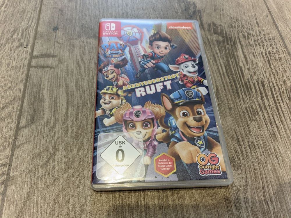 Paw Patrol Abenteuerstadt ruft | Nintendo Switch | CIB (Gebraucht) in ...